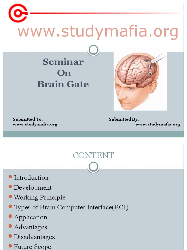 Brain Gate | Download Free PDF | Brain | Neuroscience