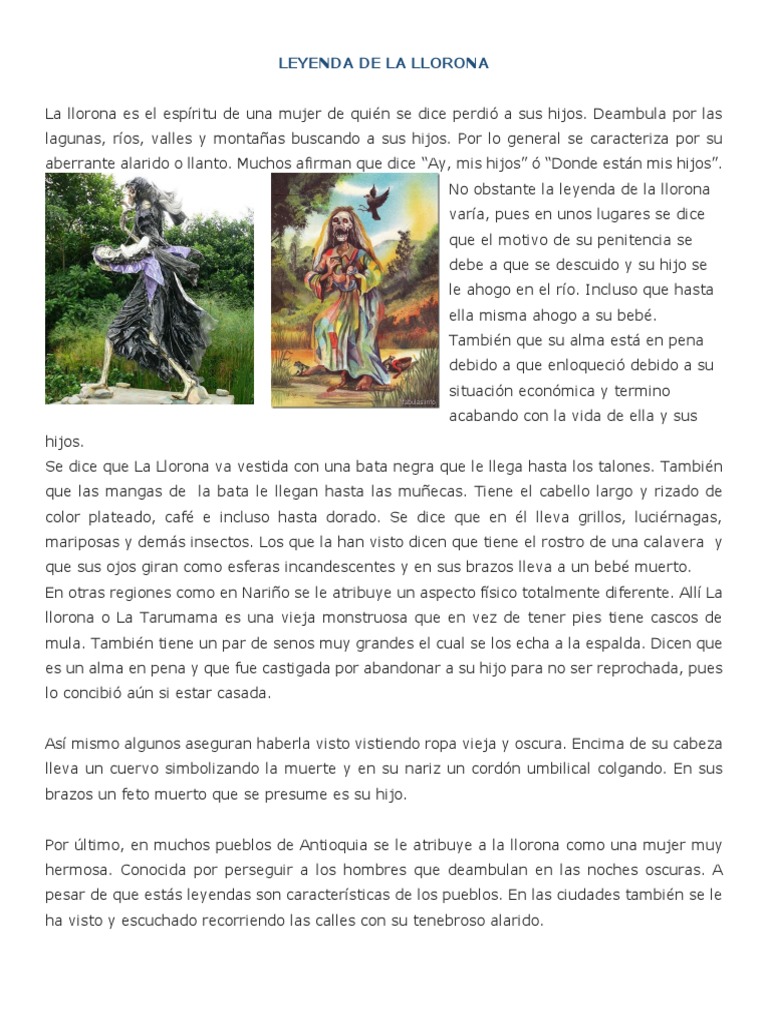 Leyendas de Colombia | PDF | Naturaleza