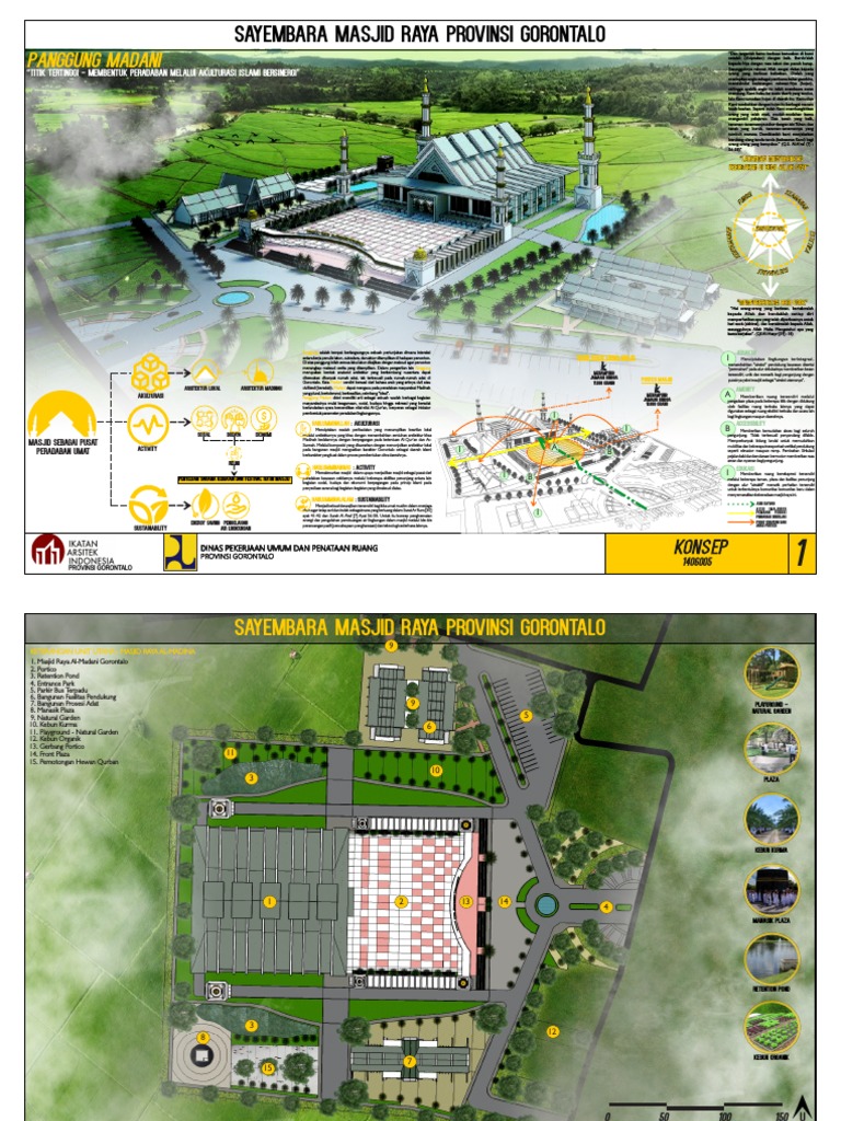 Poster Sayembara Masjid Raya Gorontalo PDF | PDF