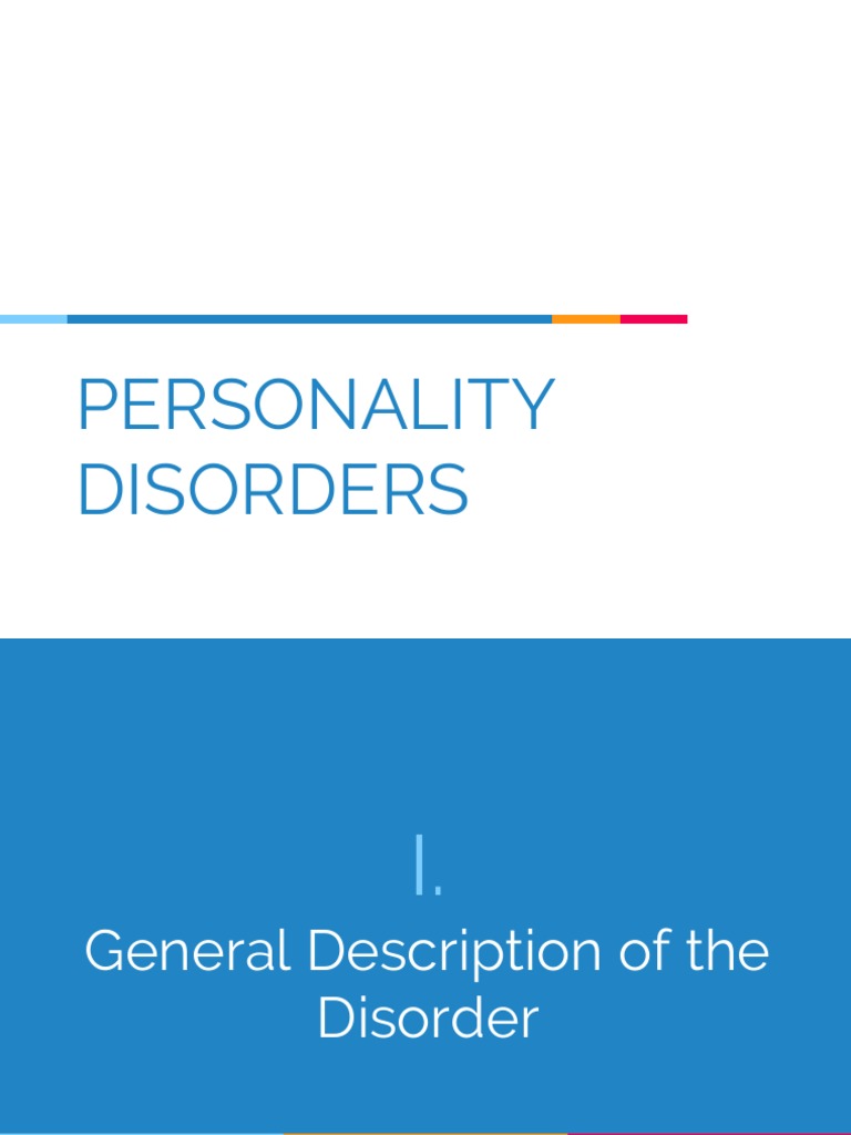 Personality Disorders | PDF | Personality Disorder | Mental Disorder