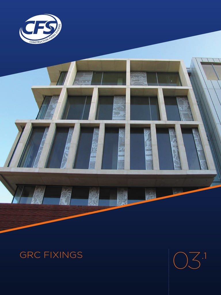 GRC outdoor panel | Screw | Concrete