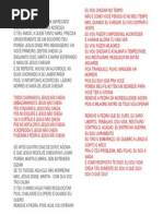 Letra Musica Daniel - Mara Lima | PDF