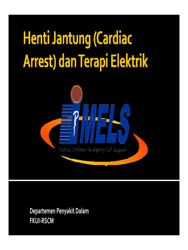 Henti Jantung Dan Terapi Elektrik IMELS PDF | PDF