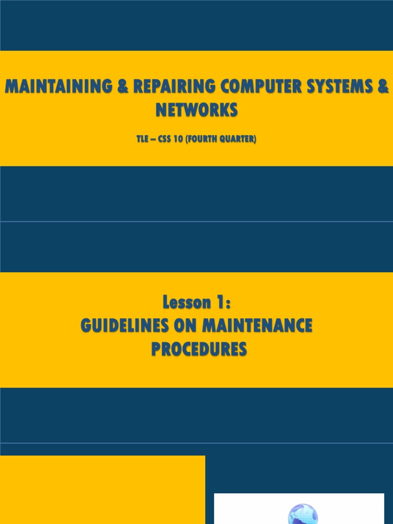 4q Maintaining & Repairing Computer Systems and Networks | PDF ...