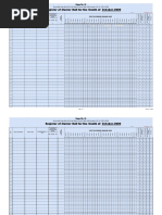 Nominal Muster Roll Form | PDF