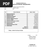 Contoh RAB Proyek + Kurva S | PDF