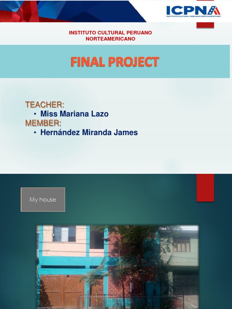 Teacher: Member:: - Miss Mariana Lazo - Hernández Miranda James | PDF ...