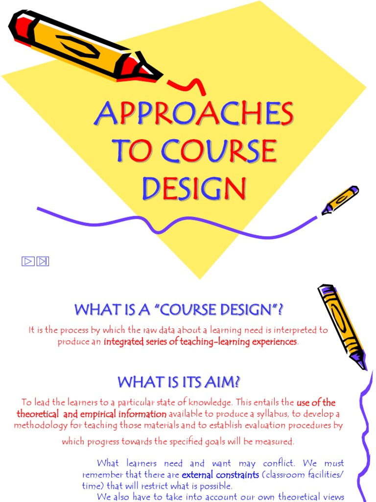 ESP Course Design | PDF | Evaluation | Learning