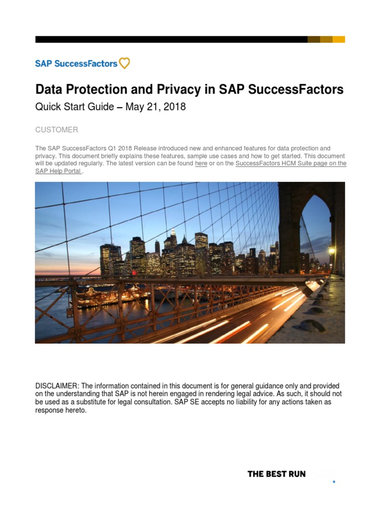 Data Protection and Privacy Quick Start Guide - May 21 PDF | PDF ...