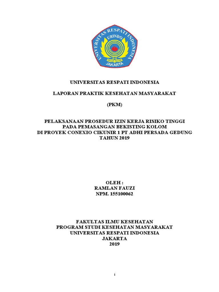 Prosedur Izin Kerja K3 di Proyek Conexio | PDF