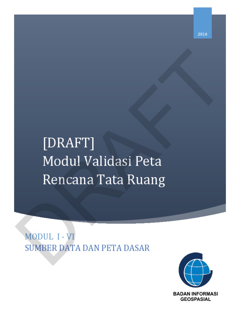 Modul Validasi Peta PDF | PDF