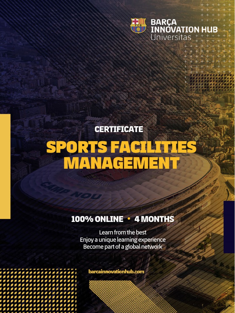 Certificate in Sports Facilities Management | PDF | Stadium | Marketing