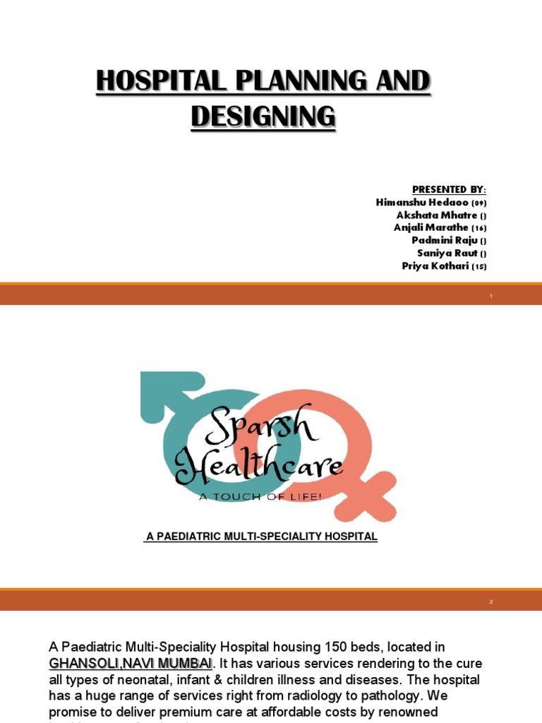 Hospital Planning and Designing | PDF | Hospital | Pediatrics