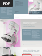 Senographe Pristina Datasheet | PDF | Field Of View | Vacuum Tube