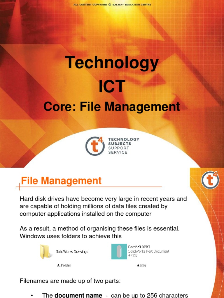 File Management Pdf Computer File Operating System Technology