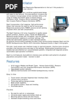 Modified Borg Dyspnea Scale Guide | PDF