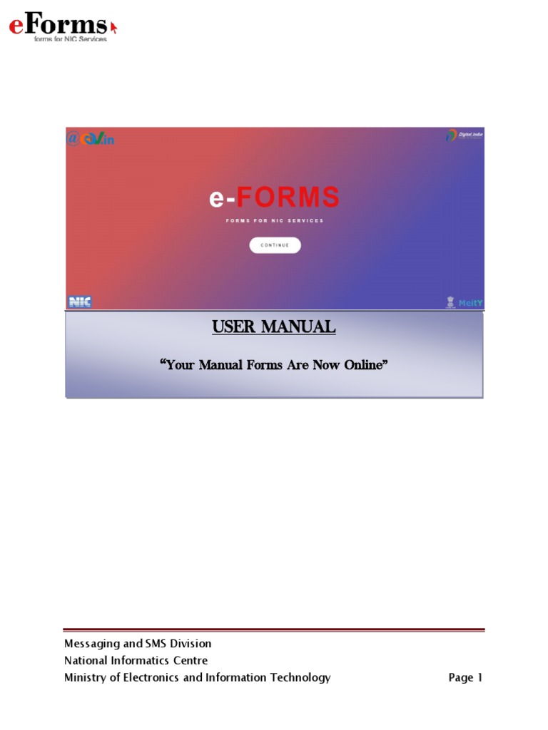 User Manual: Your Manual Forms Are Now Online" | PDF | Online And ...