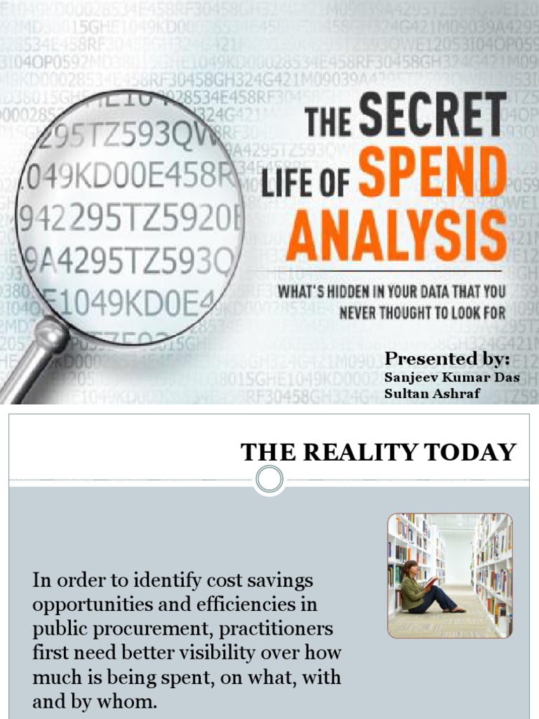 Presentation On Spend Analysis | PDF | Procurement | Business