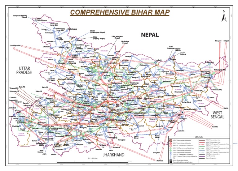 Bihar Power Map | PDF | Energy Technology | Nature