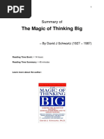 The Magic of Thinking Big PDF | PDF | Mindset | Attitude (Psychology)