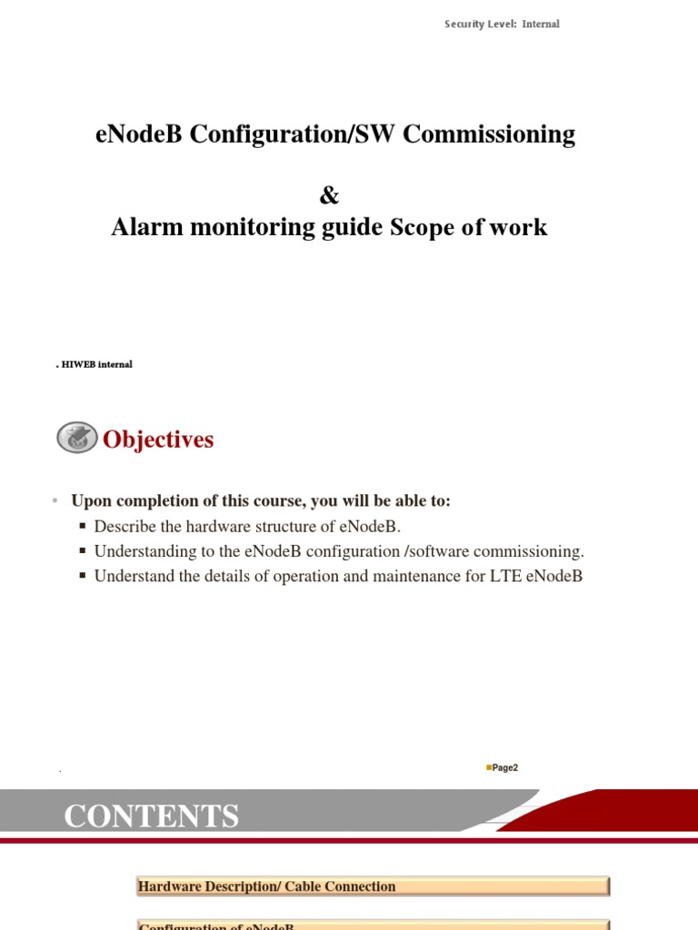 Lte Enodeb Initial Config Integration Guide PDF | PDF | File Transfer ...