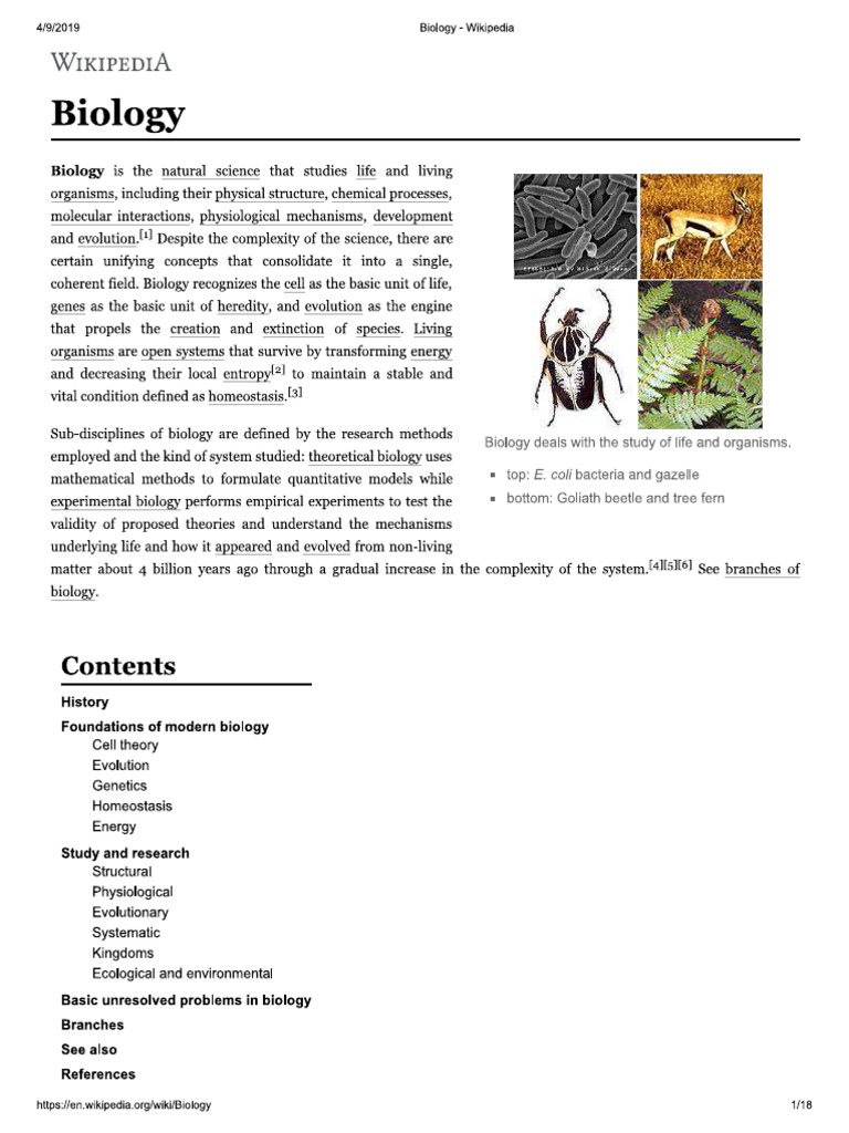 Biology | PDF