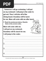 2nd Grade Dictation Sentences Printable Version | PDF