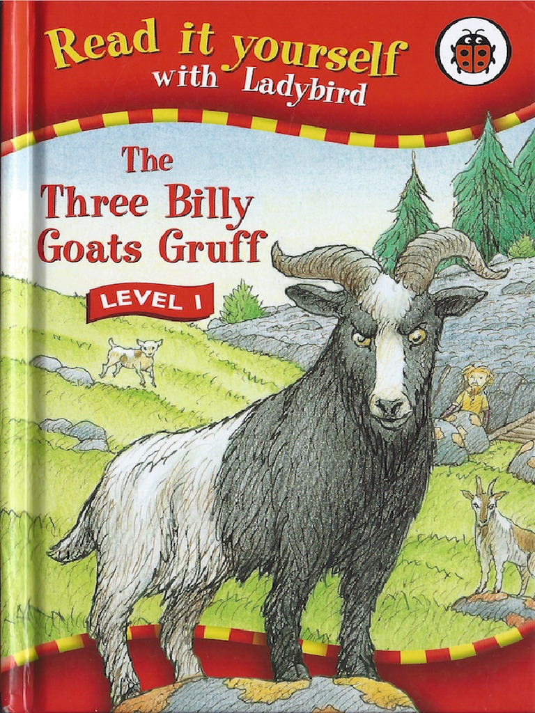 - The three billy goats gruff. Read with Ladybird. Level 1 .pdf