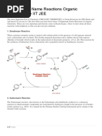 Organic Reagent List & Functions | PDF | Alcohol | Ester
