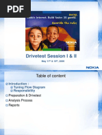 Sample Drive Test Report | PDF | Wi Fi | Computer Network