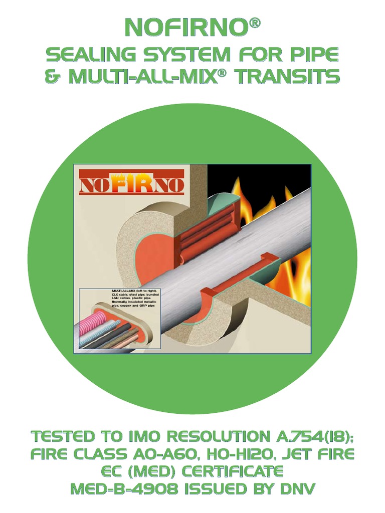 NOFIRNO Pipe Catalog Marine March 2010 PDF | PDF | Fires | Pipe (Fluid Conveyance)