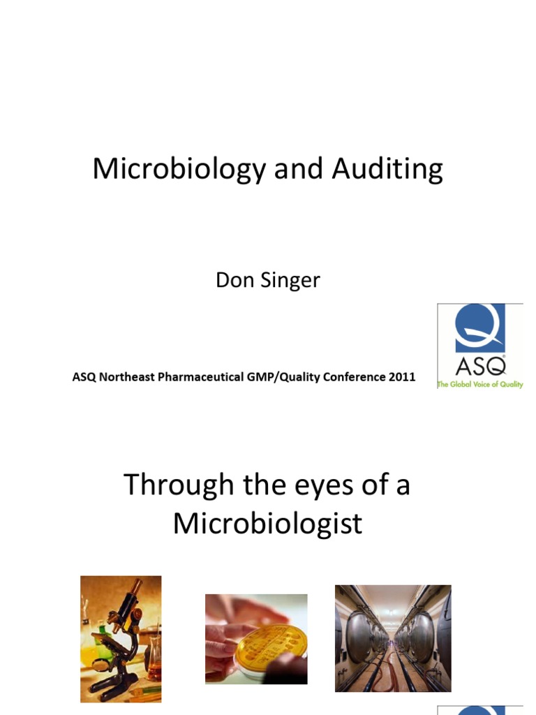Microbiology and Auditing | PDF | Audit | Microbiology
