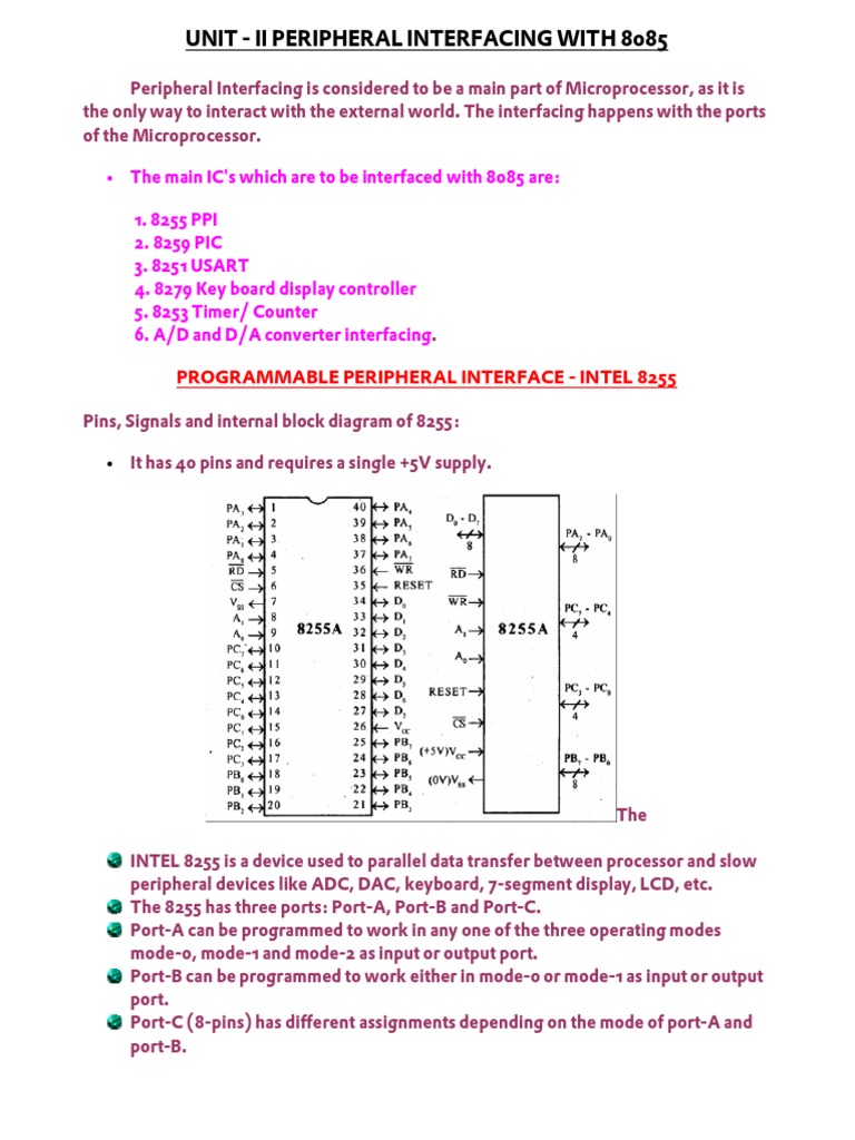 Peripheral Interfacing | PDF | Computer Hardware | Office Equipment