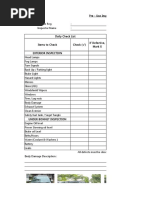 Vehicle Pre-start Inspection Checklist | PDF | Truck | Vehicles