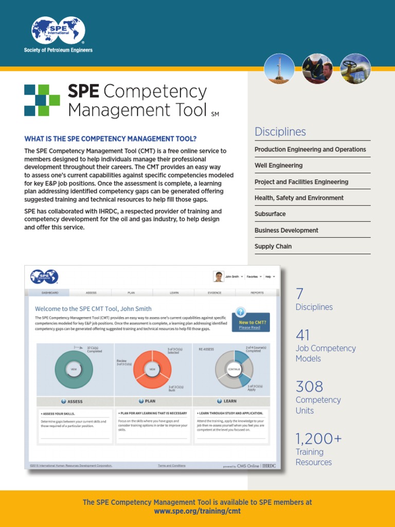 SPE Competency Management Tool Overview | PDF | Competence (Human ...