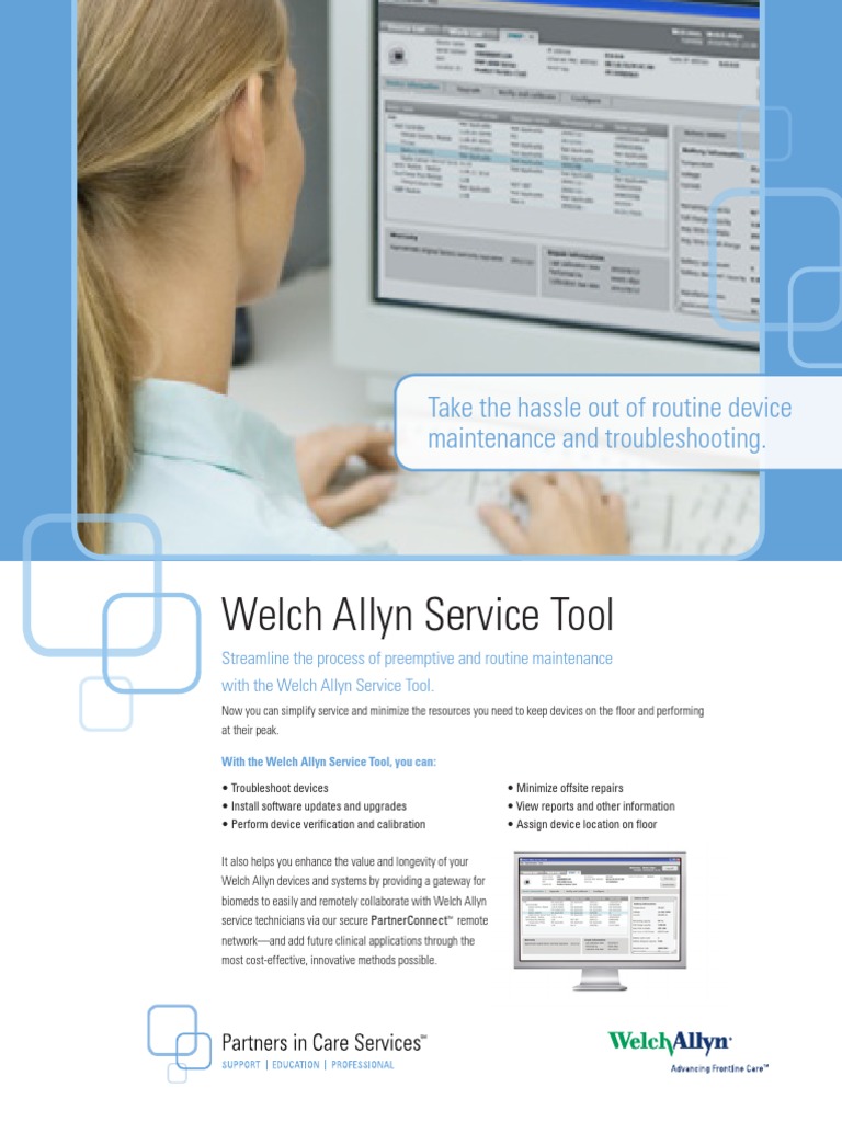Welch Allyn Service Tool: Take The Hassle Out of Routine Device ...