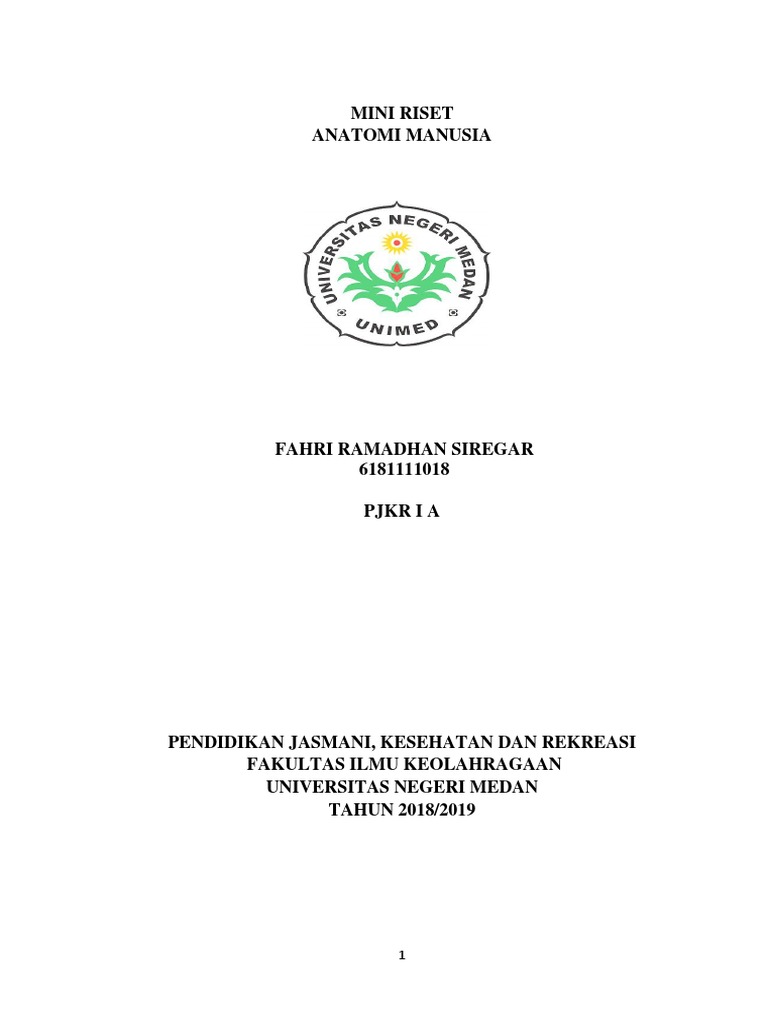 Mini Riset | PDF | Karier & Perkembangan | Kesehatan Holistik