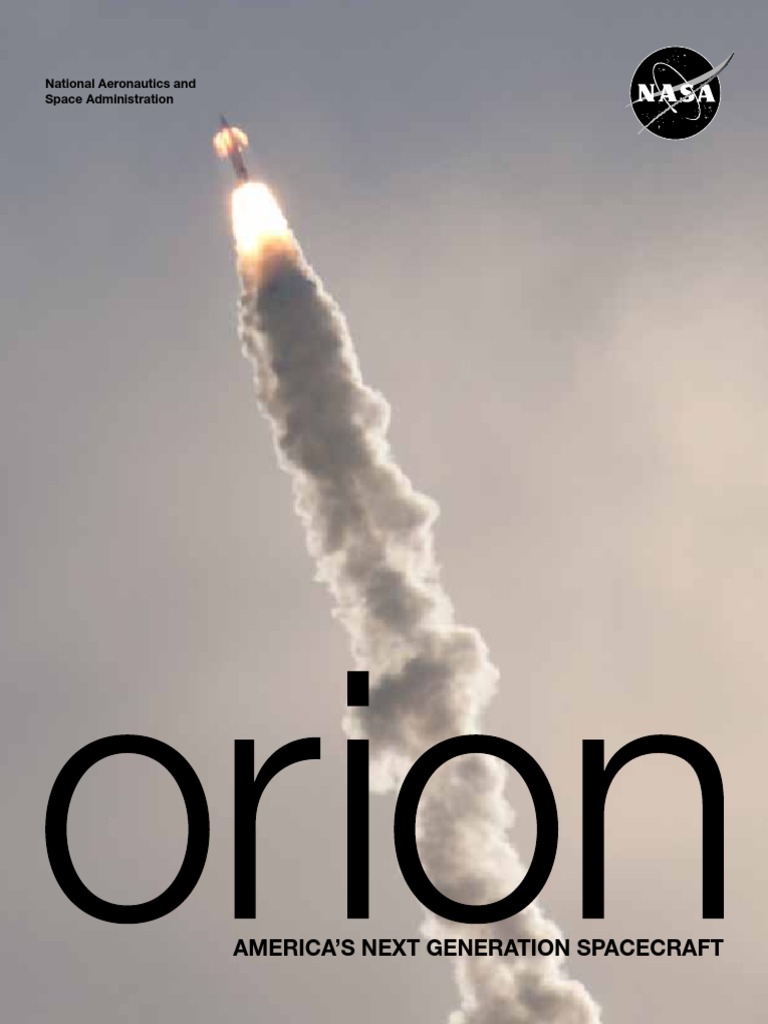 491544main Orion Book Web PDF | PDF | Orion (Spacecraft) | Atmospheric ...