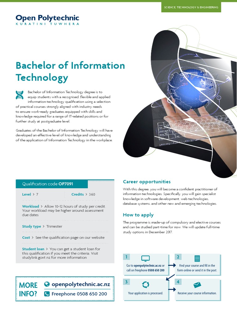 Bachelor of Information Technology | PDF | Software Development ...