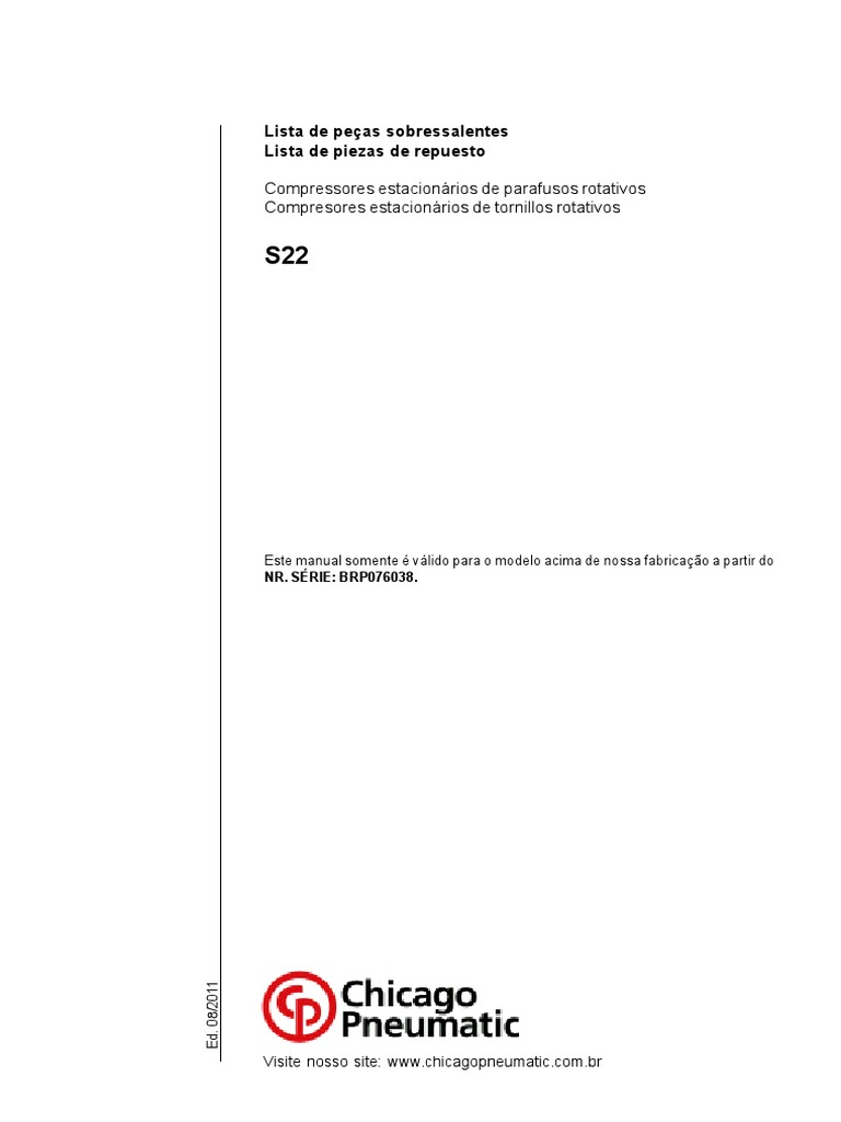 Lista de Pecas S22 v2010 9 PDF | PDF | Ingeniería de Edificación | Bienes manufacturados