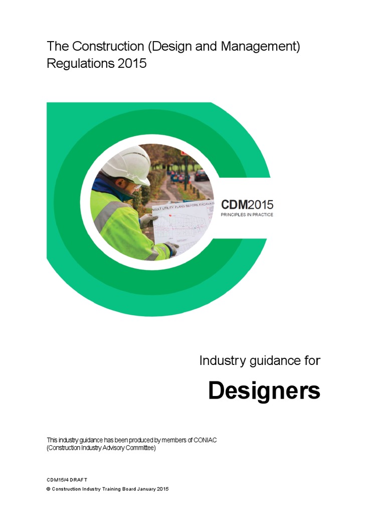 Designers: The Construction (Design and Management) Regulations 2015 ...