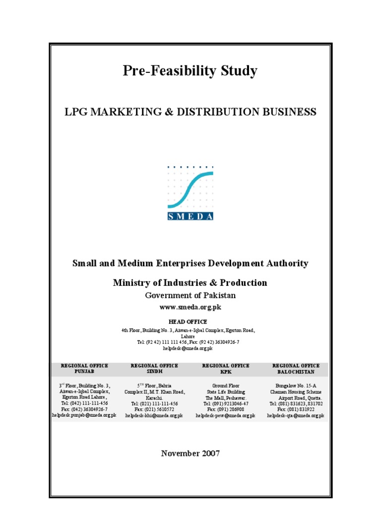 LPG Marketing & Distribution Plan | PDF | Natural Gas | Liquefied ...
