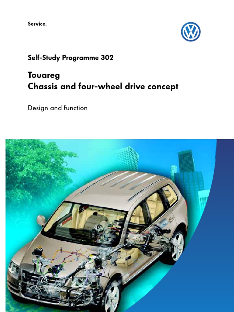 Touareg Manual Service | PDF | Suspension (Vehicle) | Anti Lock Braking ...