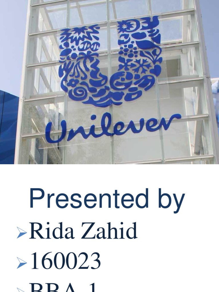 Unilever Presentation | Swot Analysis | Marketing