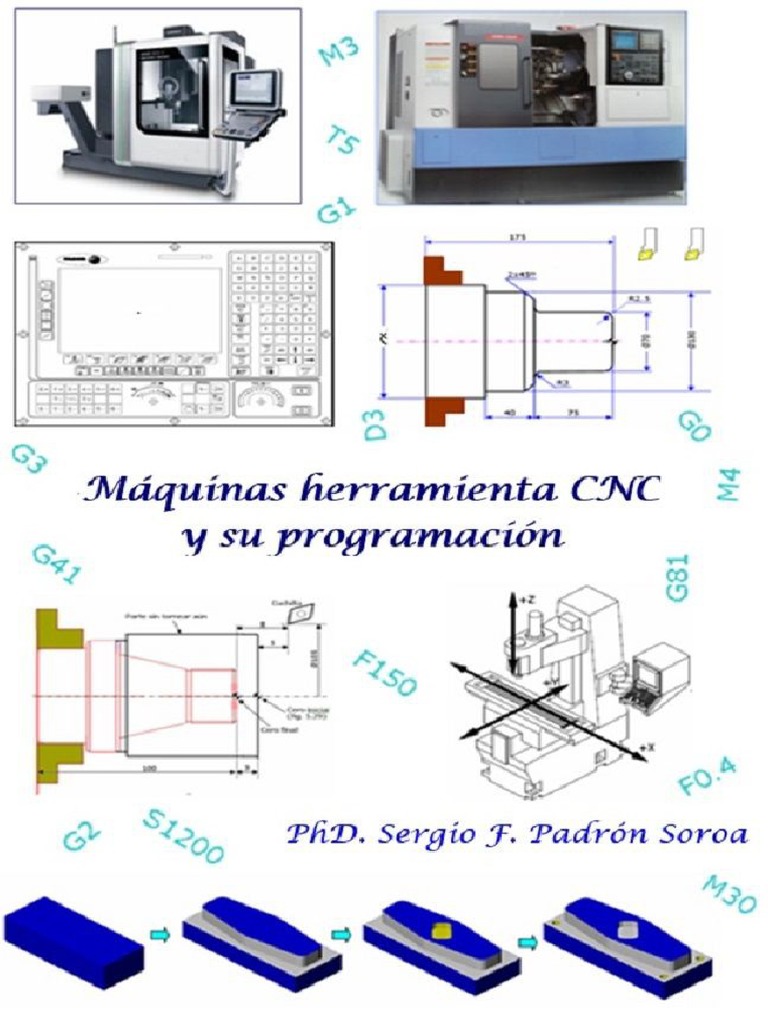 Máquinas Herramienta CNC y Su Programación (Spanish Edition) - Nodrm PDF | PDF | Control ...