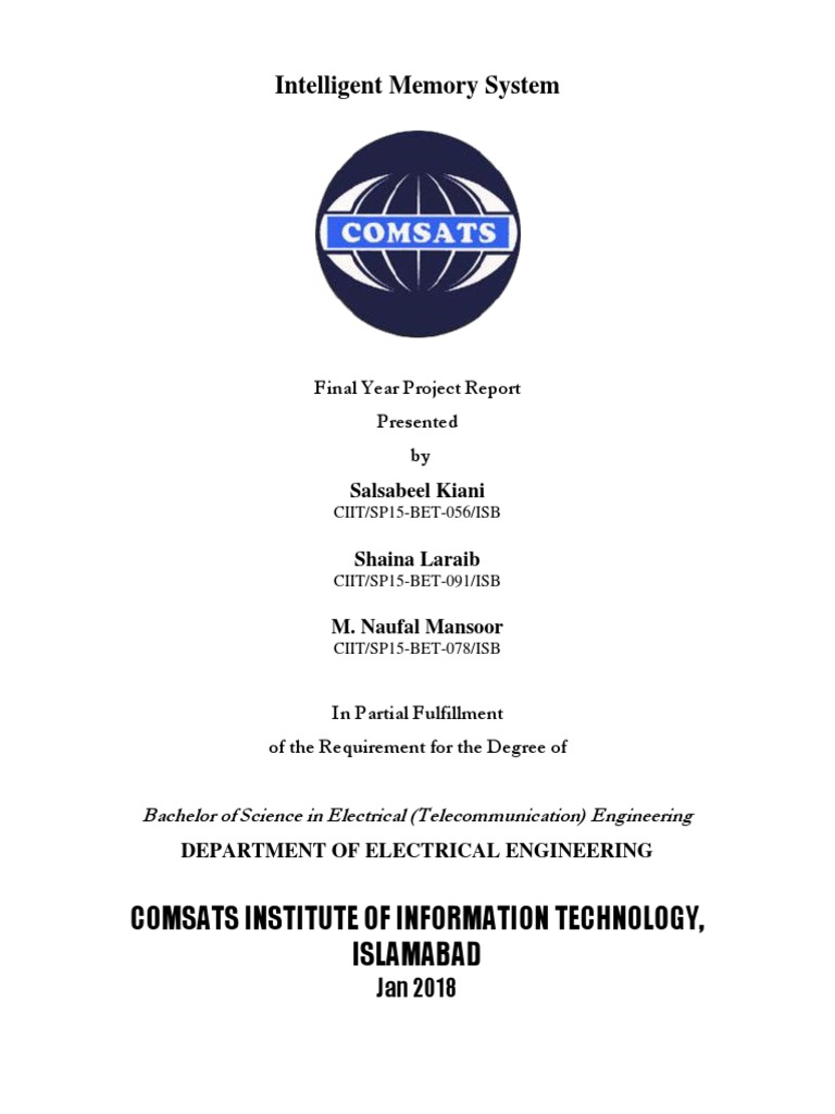 Intelligent Memory System | PDF | Raspberry Pi | Digital Image