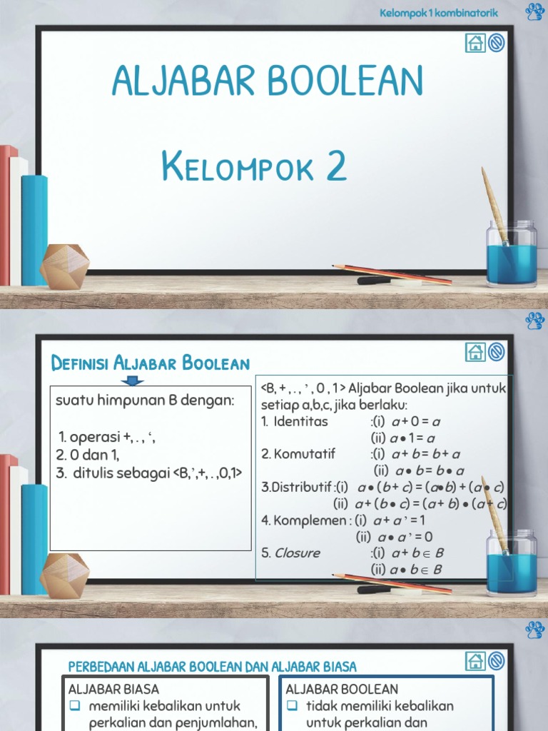 Aljabar Boolean | PDF
