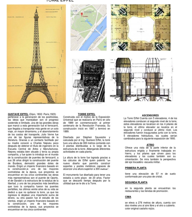 Torre Eiffel | PDF | Torre