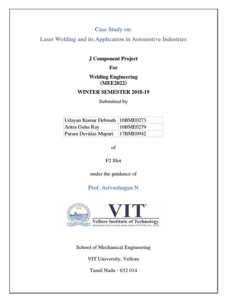 Welding Project Report PDF | PDF | Alloy | Welding