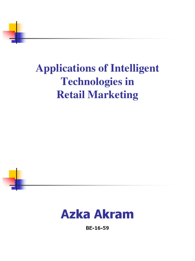 Applications of Intelligent | PDF | Artificial Intelligence ...